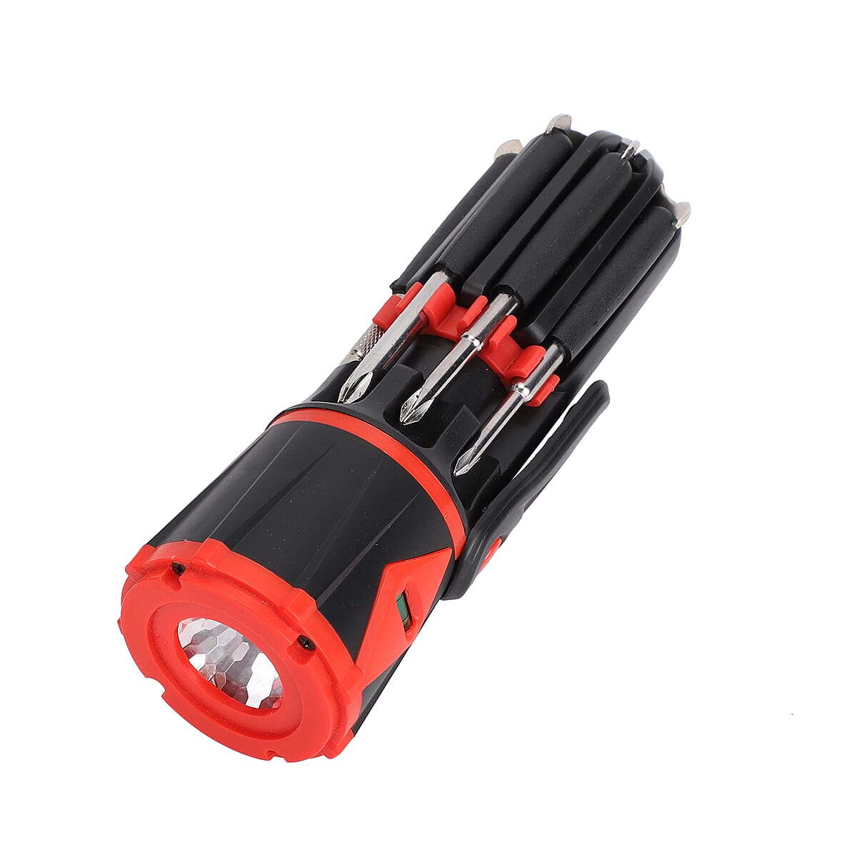 Buy Red And Black 10-in-1 Multi-Functional, Portable, AAA Battery ...