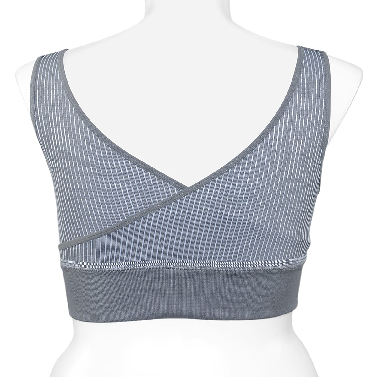 Buy SANKOM-Grey Support & Posture Bra with Bamboo Fibers (M/L) at ShopLC.