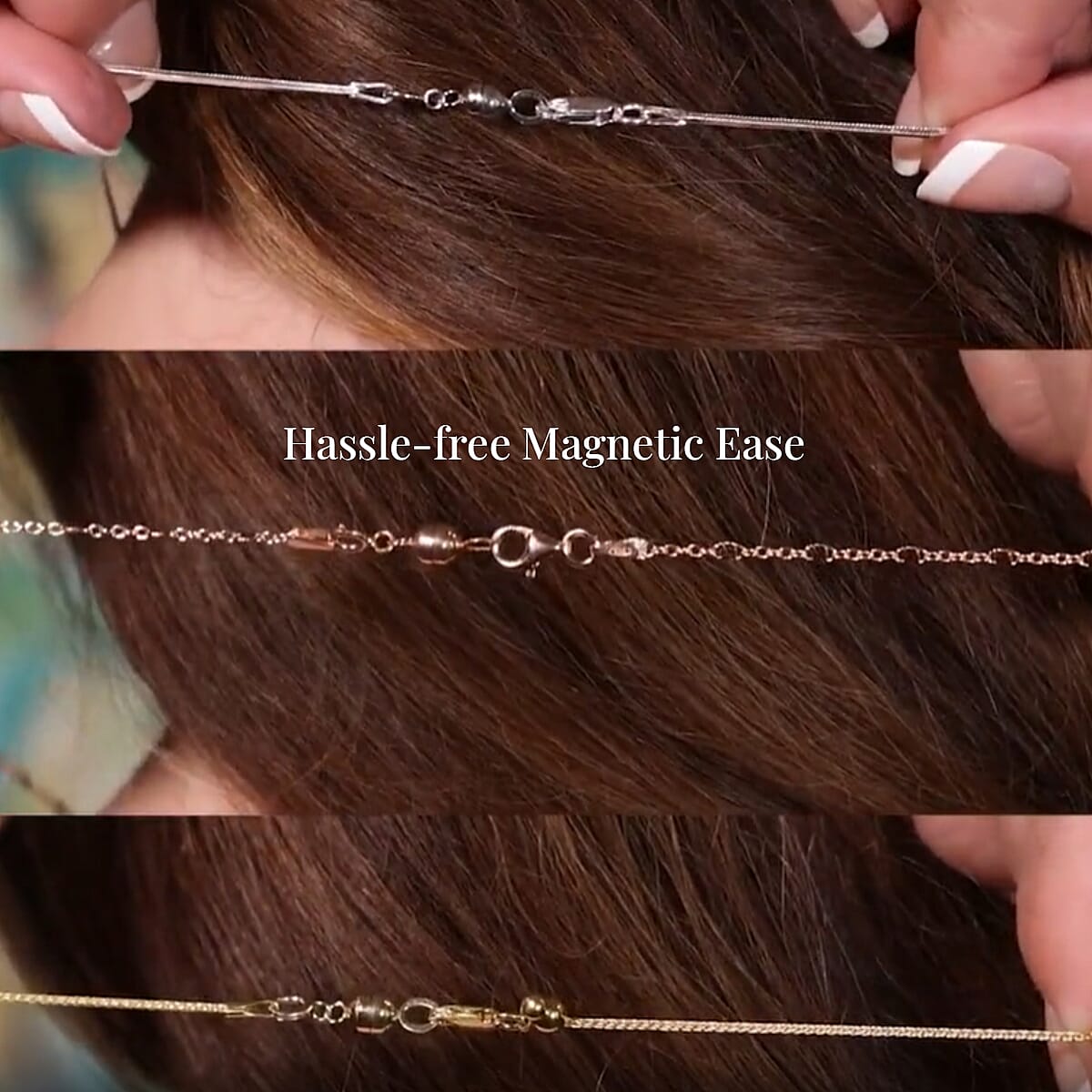 Buy Sterling Silver Magnetic Ball Clasp Extender 2.65 Grams at ShopLC.