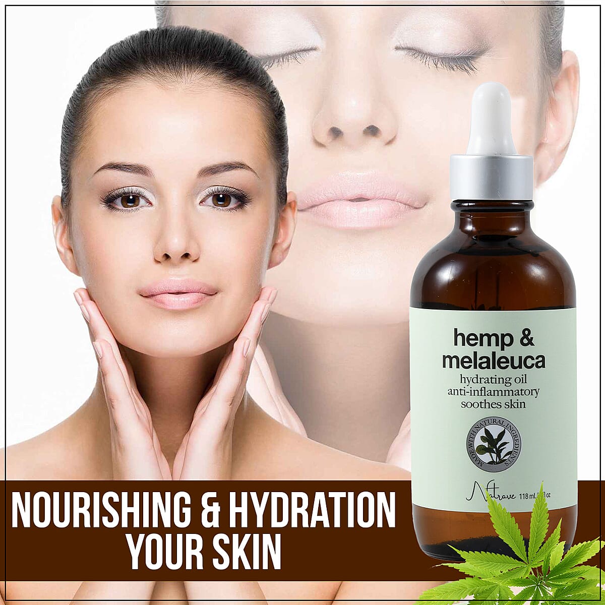 Buy Natrave Hemp & Melaleuca Hydrating Body Oil 4 fl. oz (Made in USA) at ShopLC.