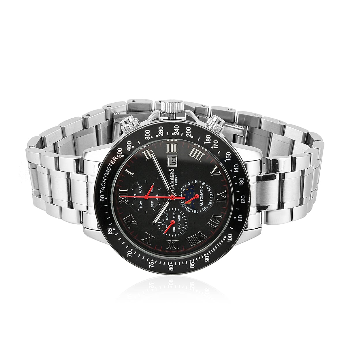 Buy GAMAGES OF LONDON Automatic Self Wind Movement Limited Edition Hand ...