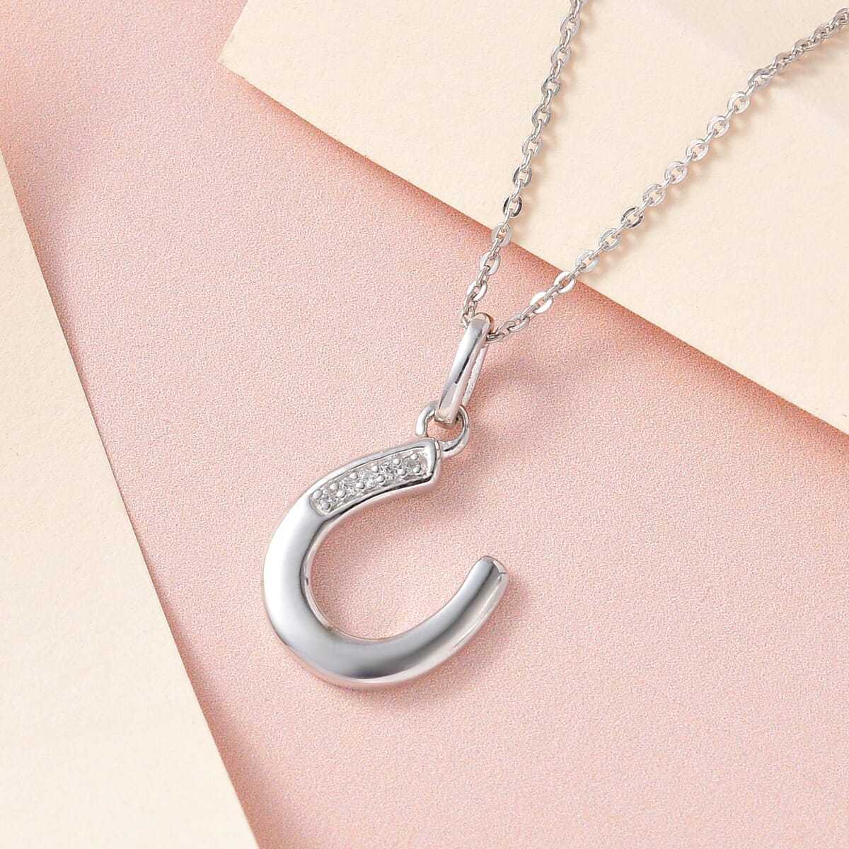 Buy White Zircon Pendant Necklace | Lucky Horseshoe Pendant Necklace ... Buy White Zircon Pendant Necklace | Lucky Horseshoe Pendant Necklace ...