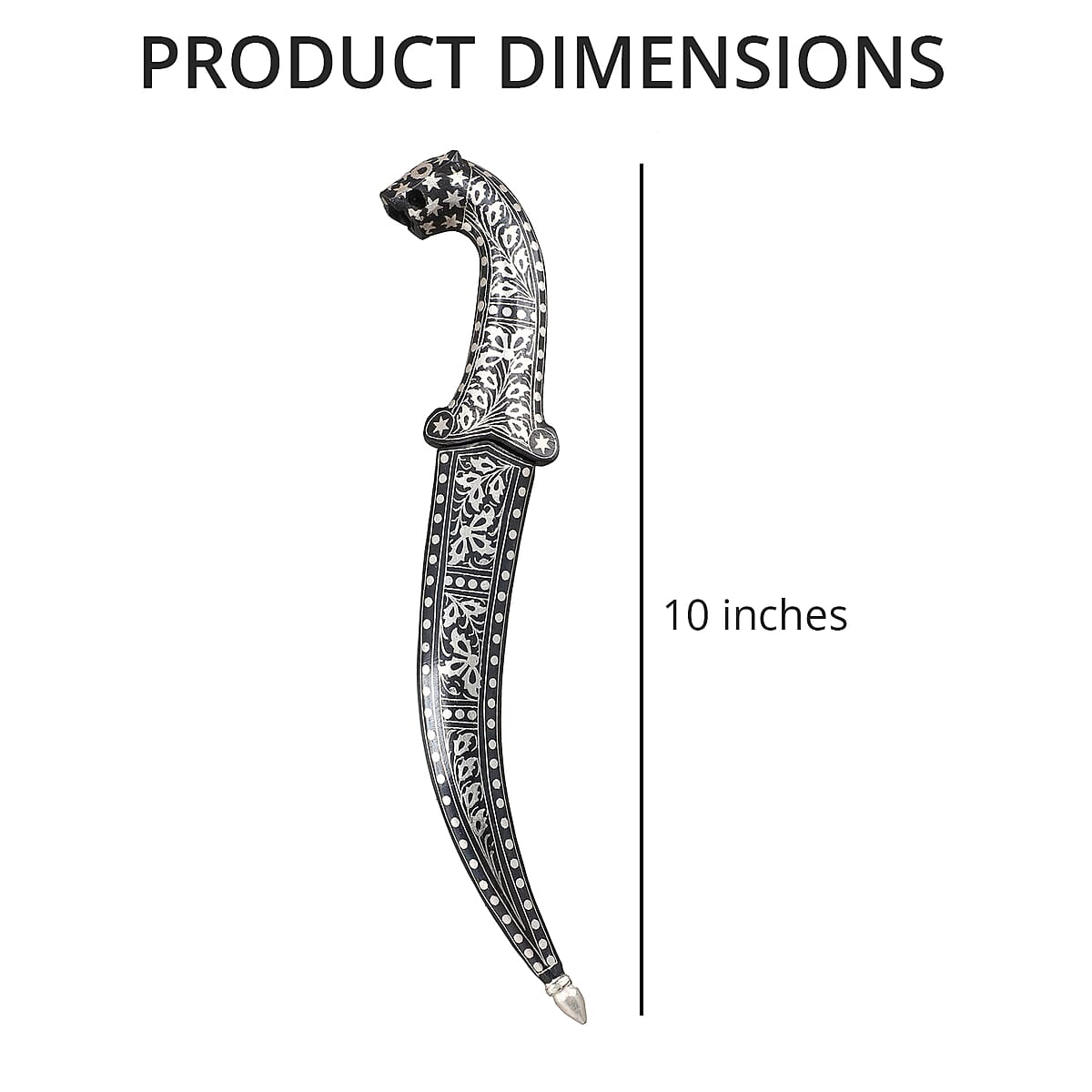 Buy Handcrafted Tiger Head Dagger at ShopLC.