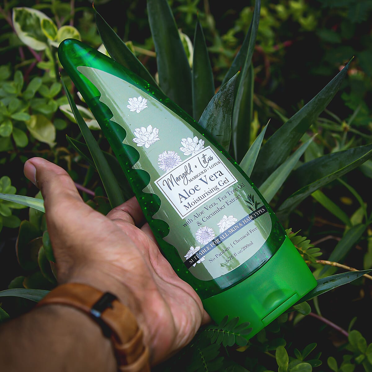 Buy MARIGOLD & LOTUS Aloe Vera Gel - 200g at ShopLC.