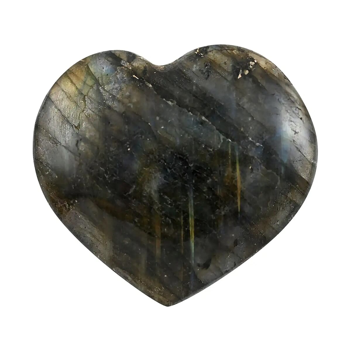 Buy Labradorite Heart 30-40mm -S (Approx. 65 ctw) at ShopLC.