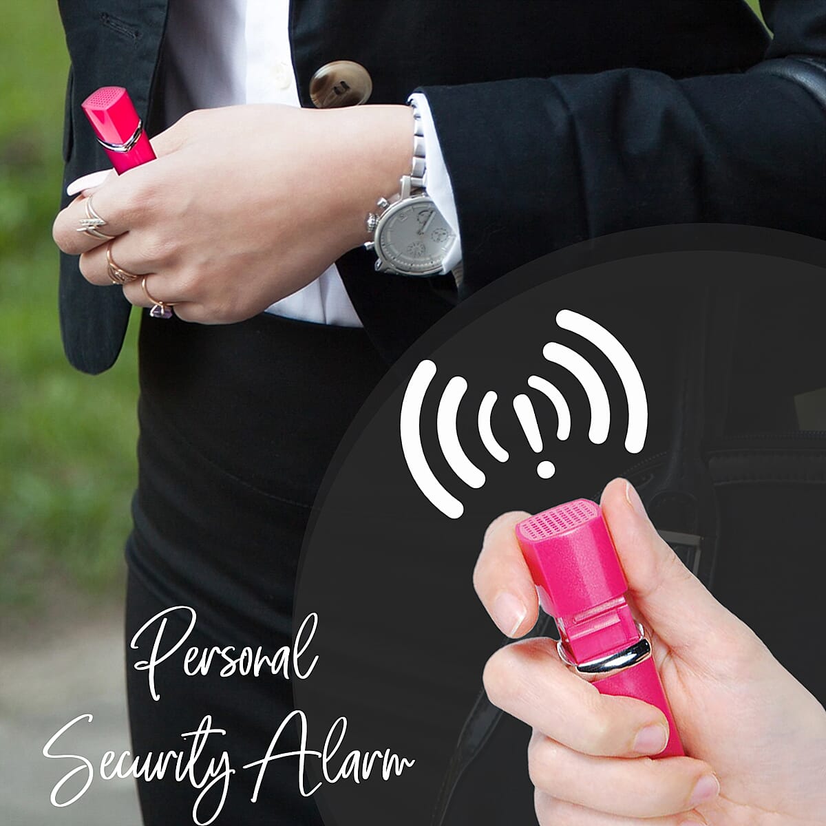 Buy Flipo Lipstick Alarm - Personal Security Alarm (Pink) | Best ...