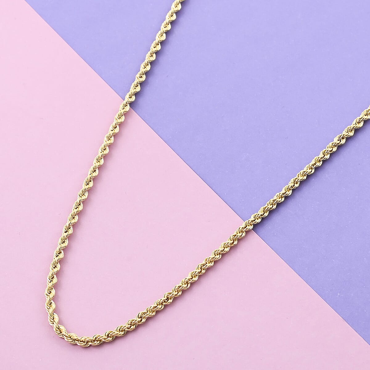 Buy 14K Yellow Gold 1.5mm Rope Chain (18 Inches) (1.50 g) at ShopLC.