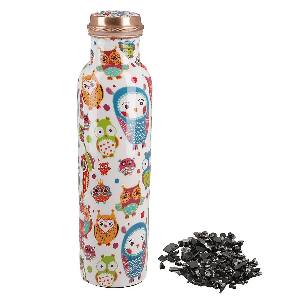 Buy Printed Copper bottle with shungite infuser (280grm) with 950ml ...