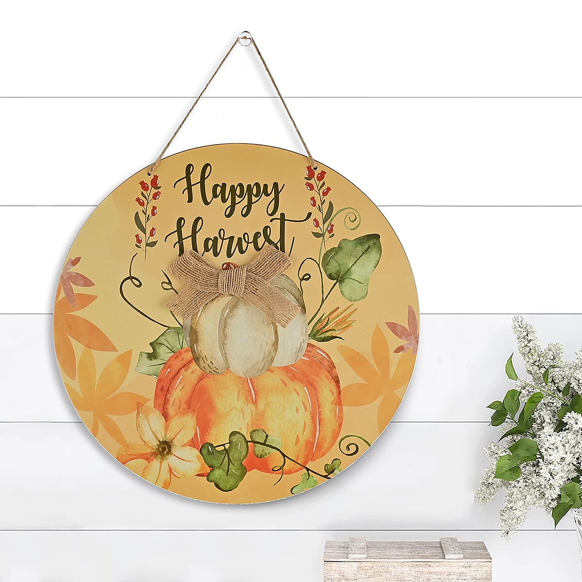Buy Happy Harvest Wall Plaque (Fall Decor) at ShopLC.