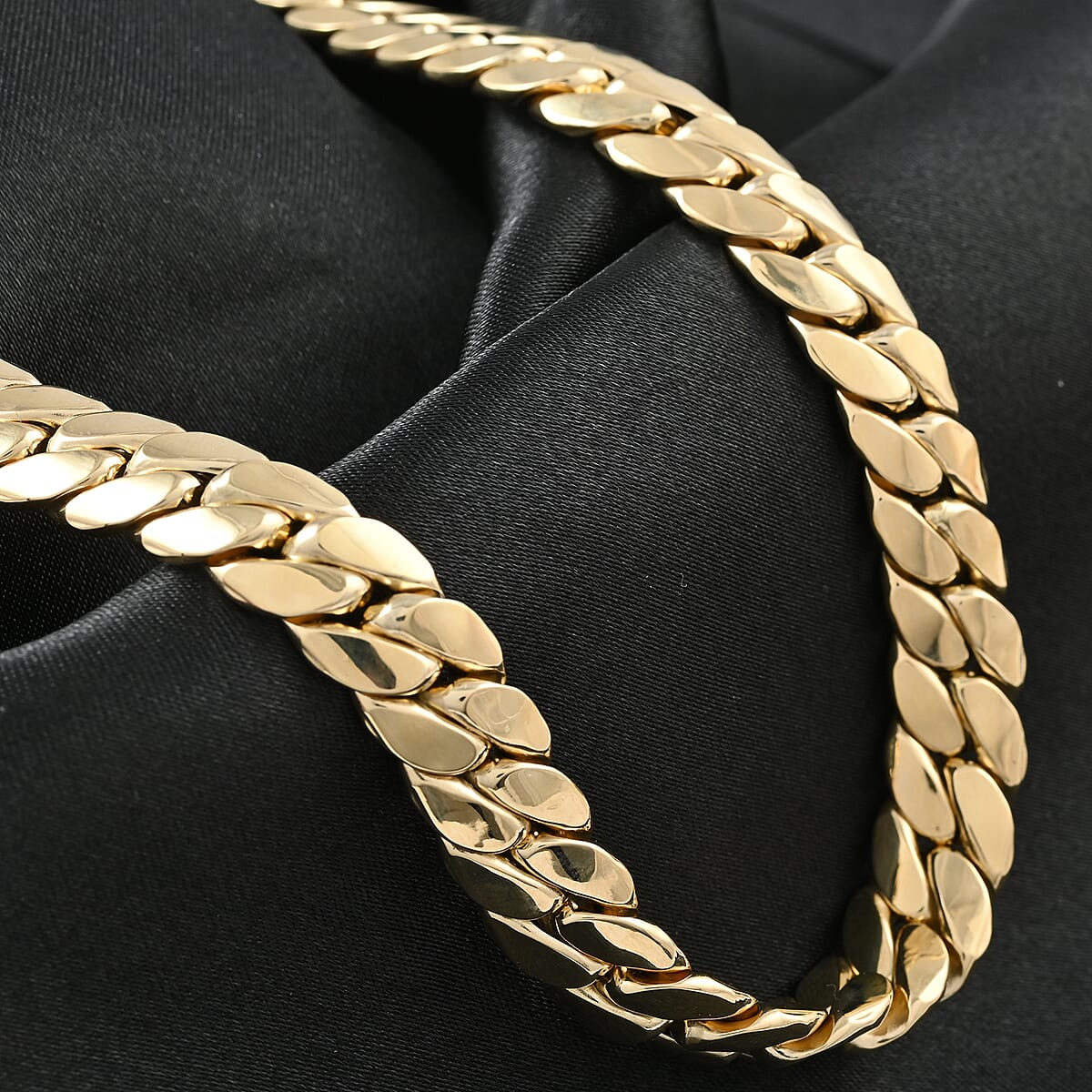 Buy Maestro Gold Collection Italian 14K Yellow Gold Curb Necklace 20 ...