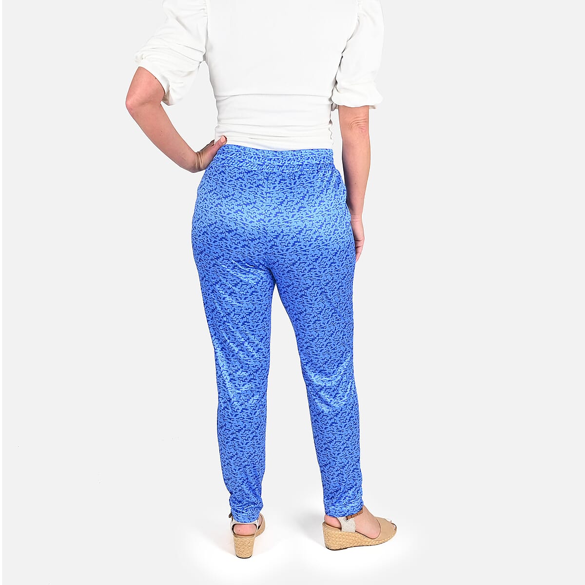 Buy TAMSY Blue Color Pant - L at ShopLC.