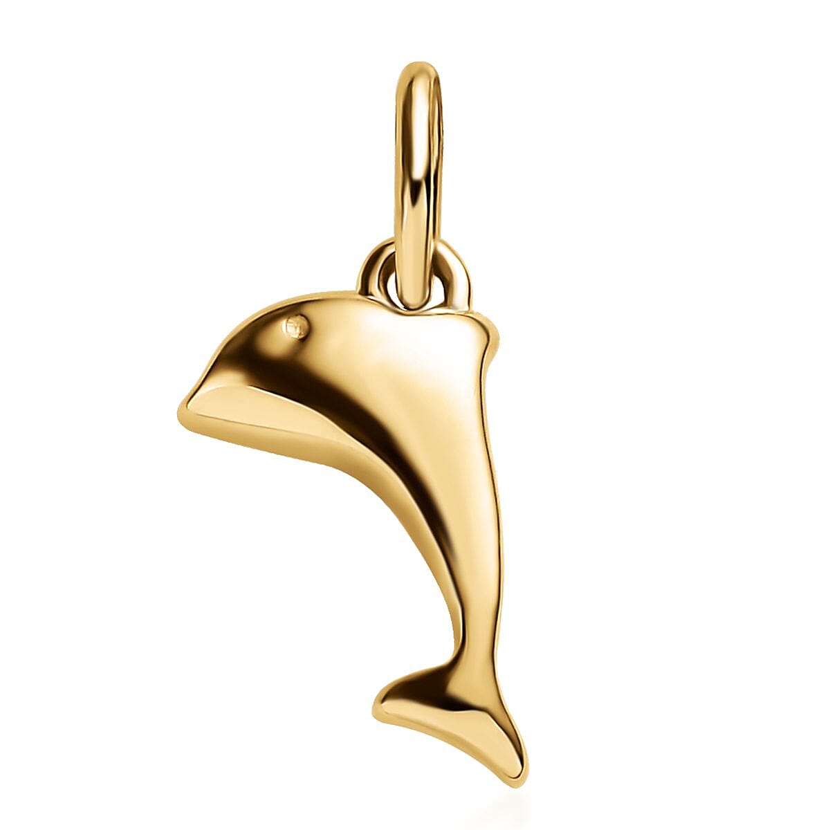 Buy Luxoro 10K Yellow Gold Dolphin Pendant at ShopLC.