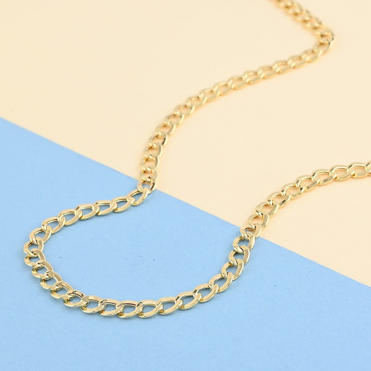 Buy 10K Yellow Gold 2mm Cuban Chain 18 Inches 1.60 Grams at ShopLC.