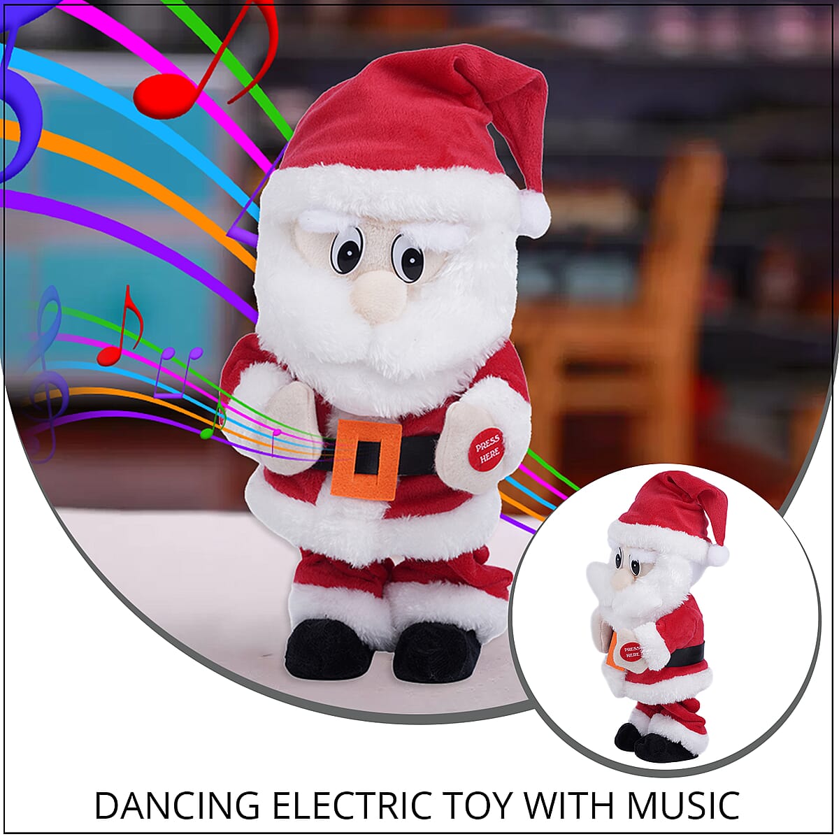 Dancing Santa Toy