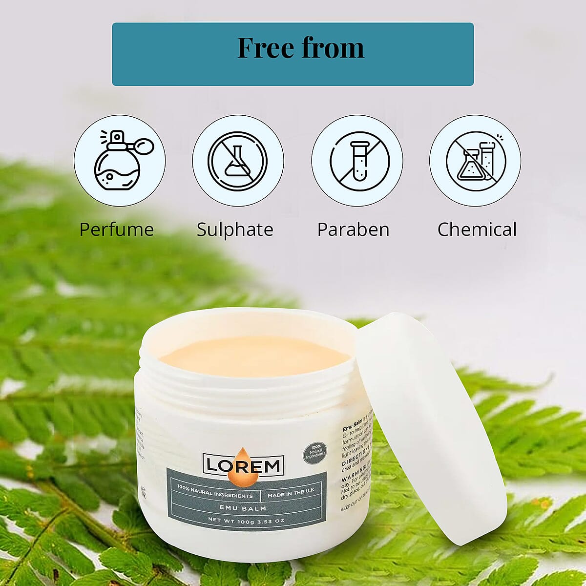 Buy Lorem EMU Balm Natural Pain Relief Bundle 100g+10g at ShopLC.