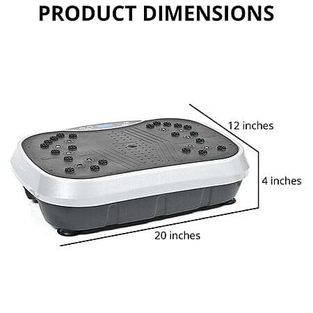 Buy Trakk Plate Full Body Vibration Machine with Resistance Bands ...